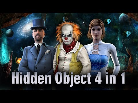 Hidden Object 4-in-1 Bundle - WildTangent Games